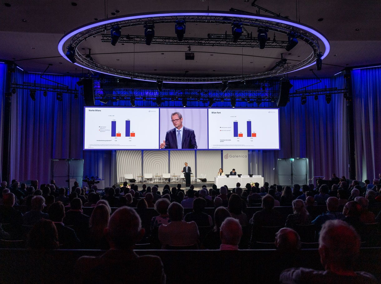 Generalversammlung Galenica AG, Kursaal Bern