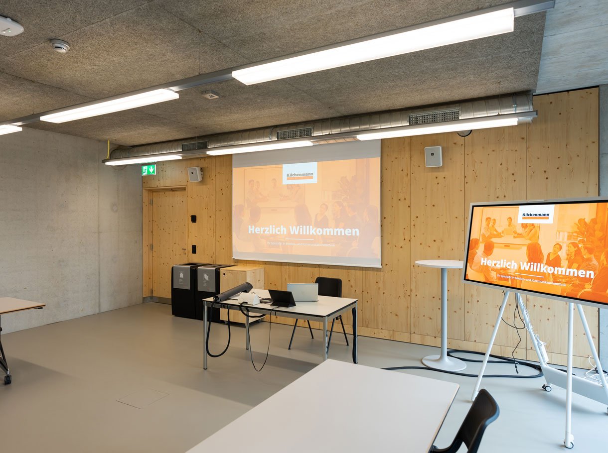 Bundesamt für Sport Baspo Magglingen / Ausbildungshalle